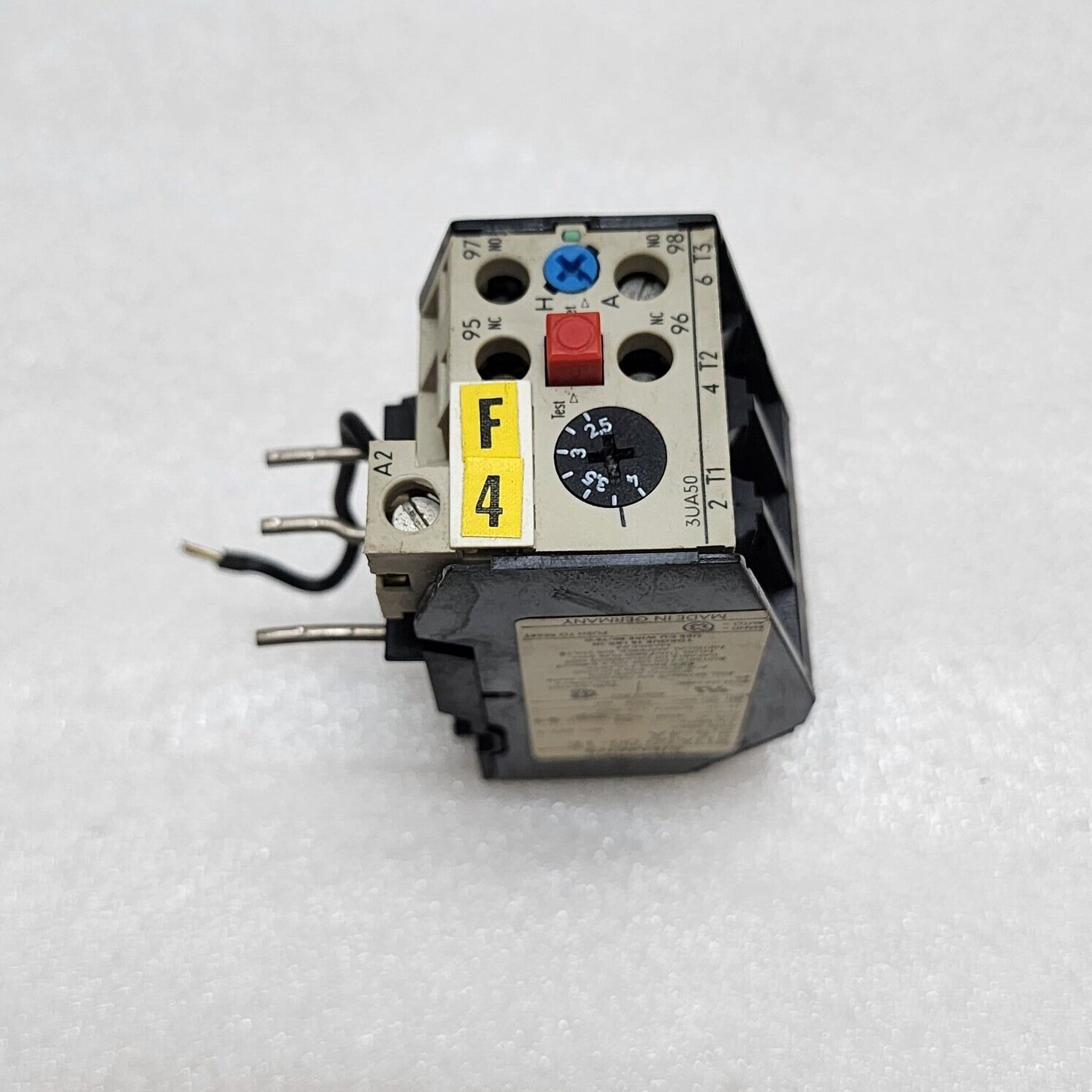 SIEMENS 3UA5000-1E OVERLOAD RELAY 2.5-4 A - Inmateto